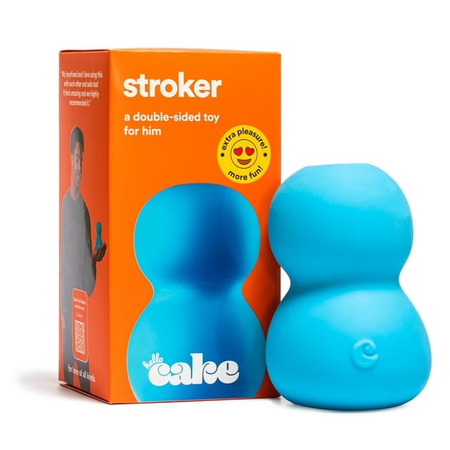 Hello Cake Stroker, Doubled-Sided Male Sex Toys Masturbator - Walmart.com