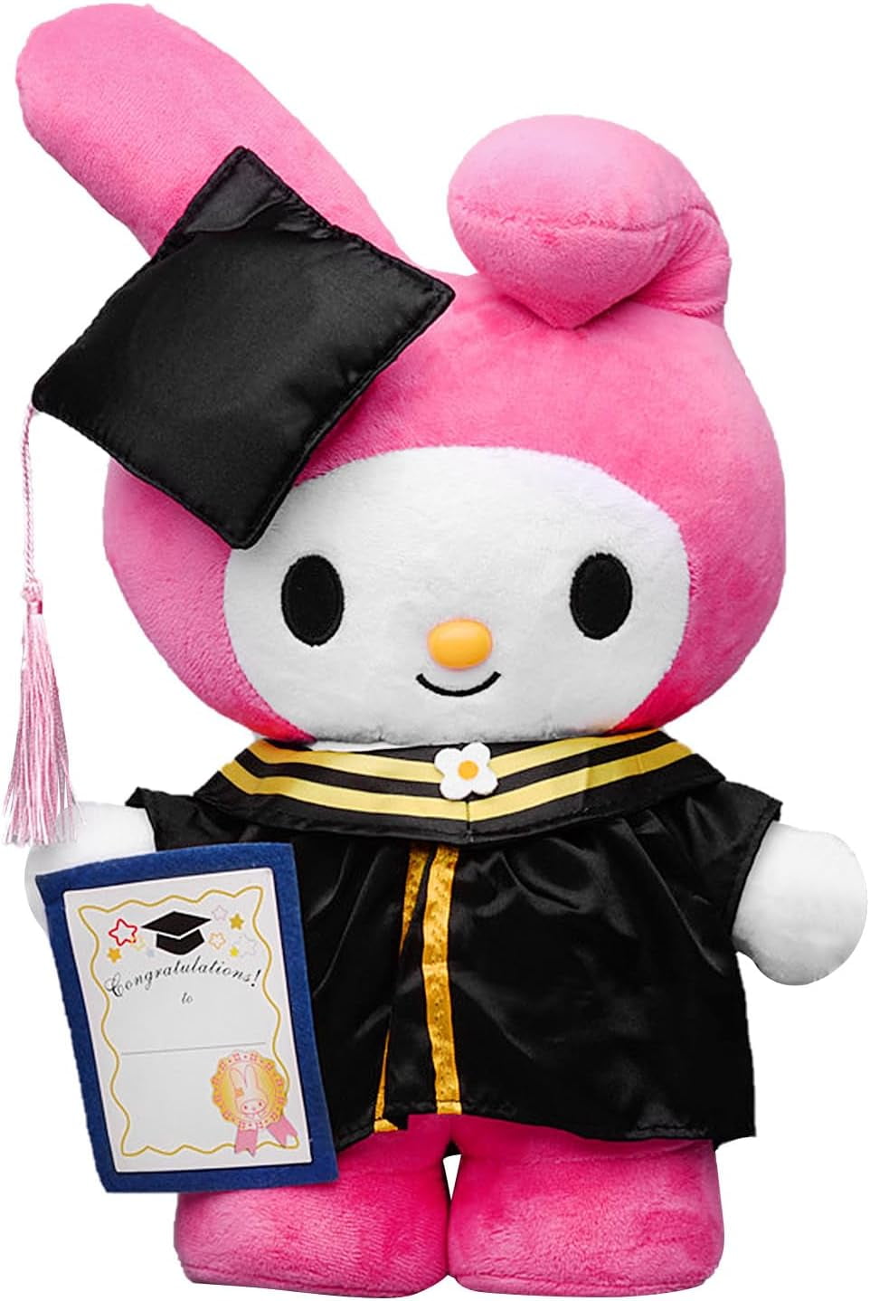 Hello Cartoon Kitty Cat Plush Toy, 13.7" Cute Graduation Decorations ...