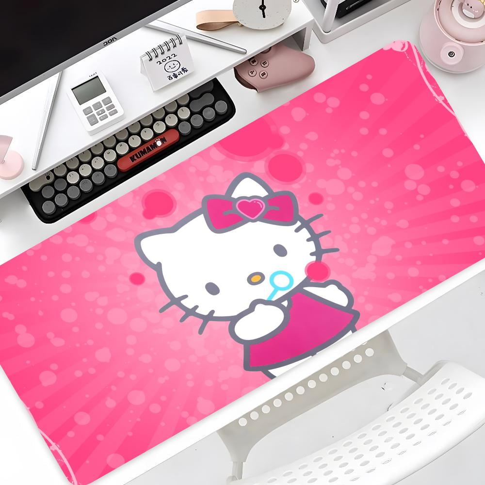 Hello Cat K-Kitty Mouse Pad Mouse Gamer Gaming Pad Office Accessories ...