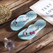 Hello Kitty by Sanrio Womens Indoor/Outdoor Step-in Slipper - Walmart.com