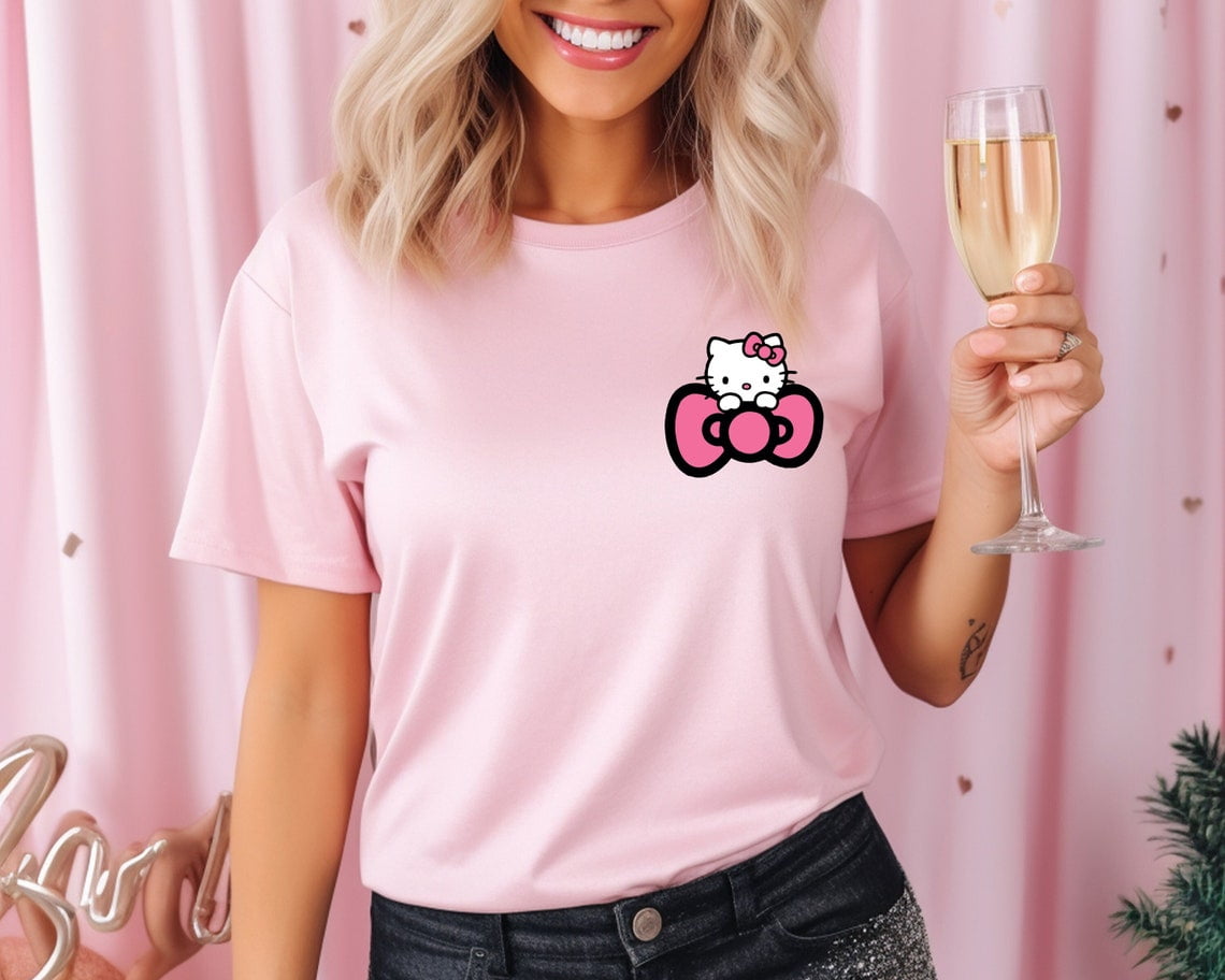 Hello Cat Super Kitties T-Shirt, Cute Girls Party, Hello Kitty Girls ...