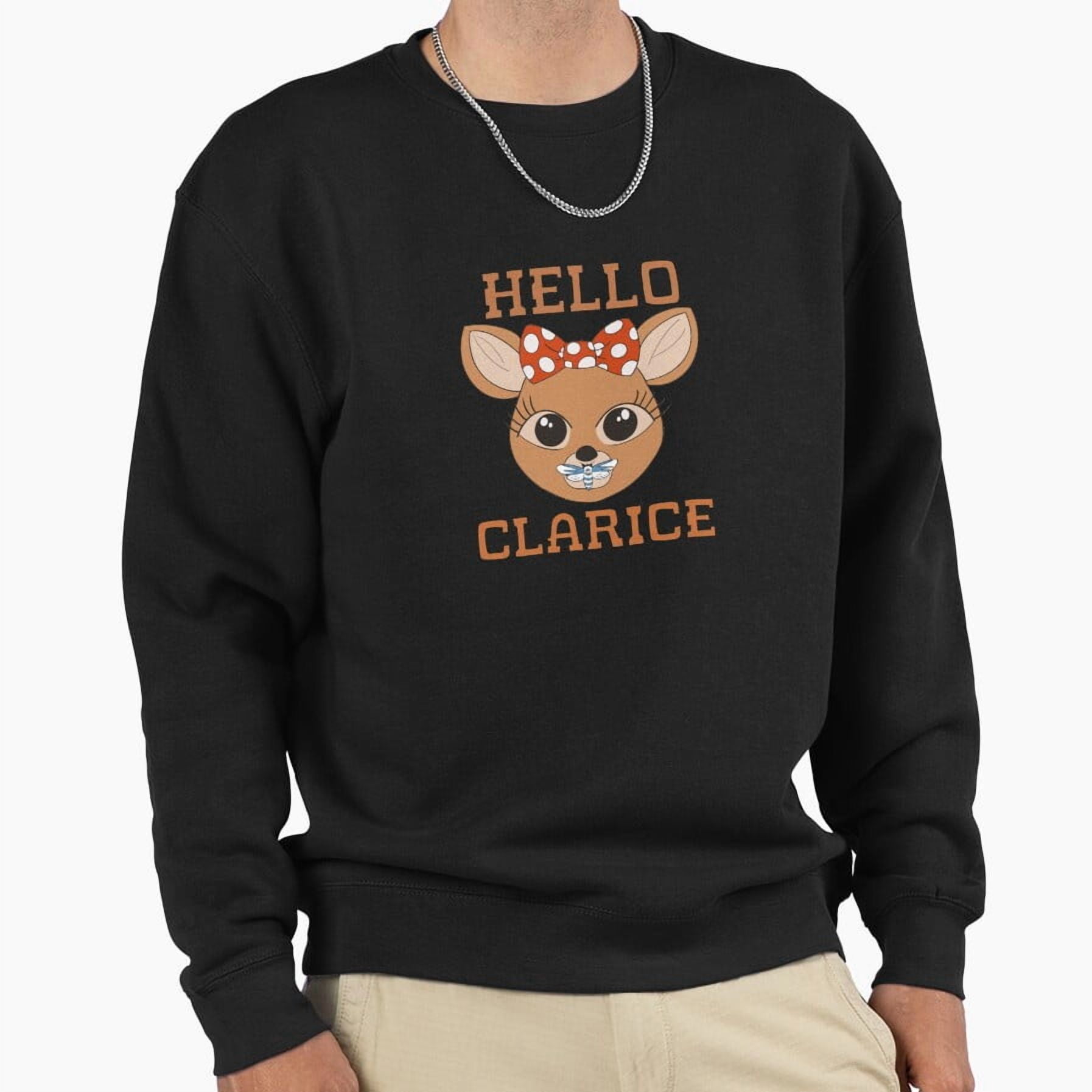 Hello Clarice Silence Of The Lambs Christmas Graphic Unisex Sweatshirt ...