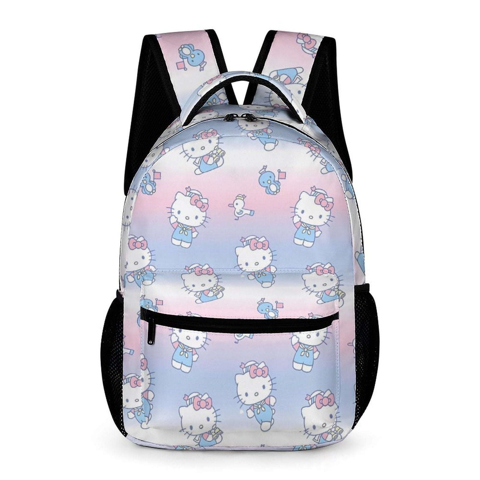 Hello_Cute Kit-ty Backpack Fashion Laptop Backpacks Lightweight Daypack ...