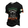 Hello Darkness My Old Friend Men's Short Sleeve Crew Neck Graphic T ...
