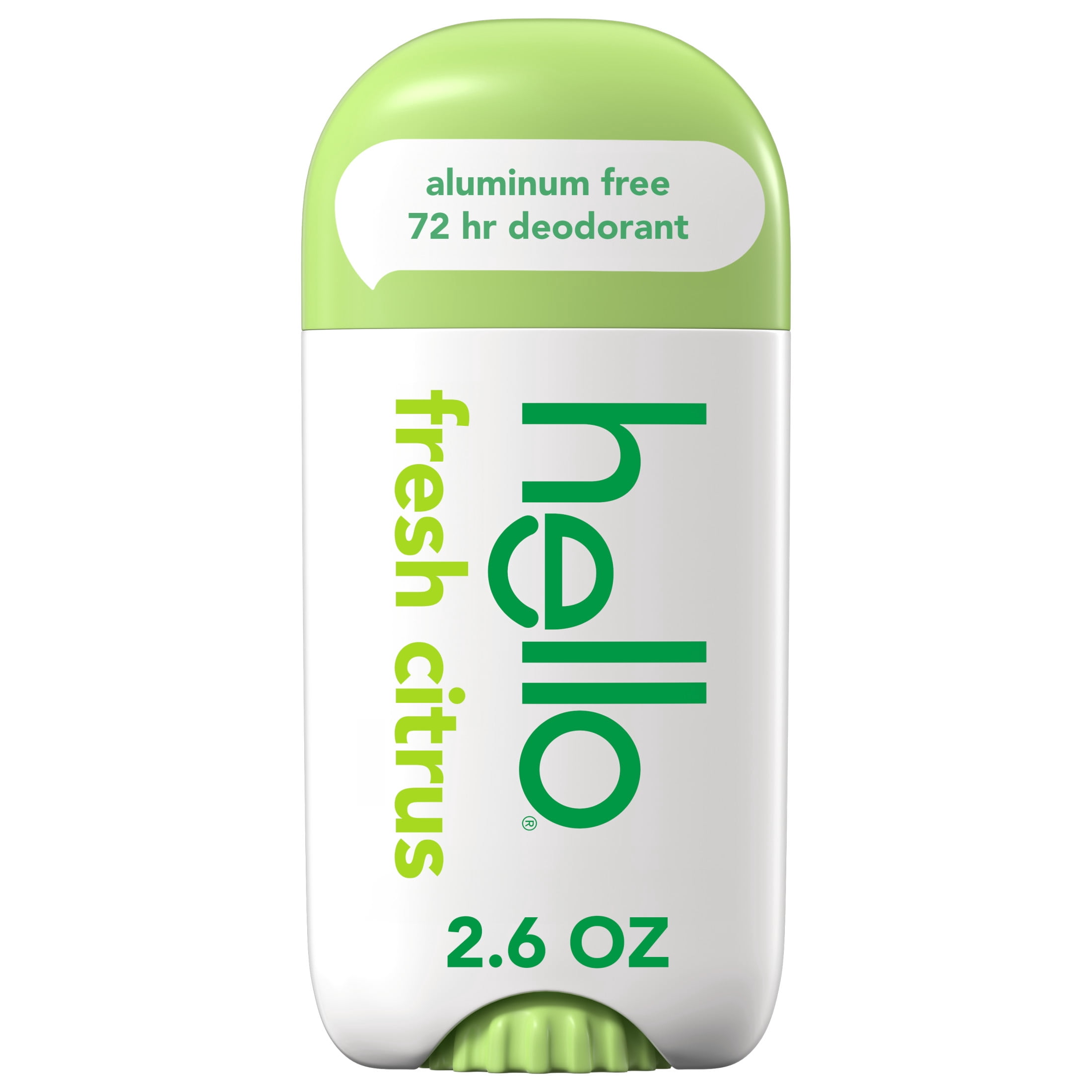 Hello, Deodorant with Shea Butter, 2.6 oz, Fresh Citrus - Walmart.com