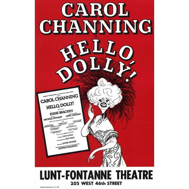 Hello Dolly 11x17 Broadway Poster - Walmart.com