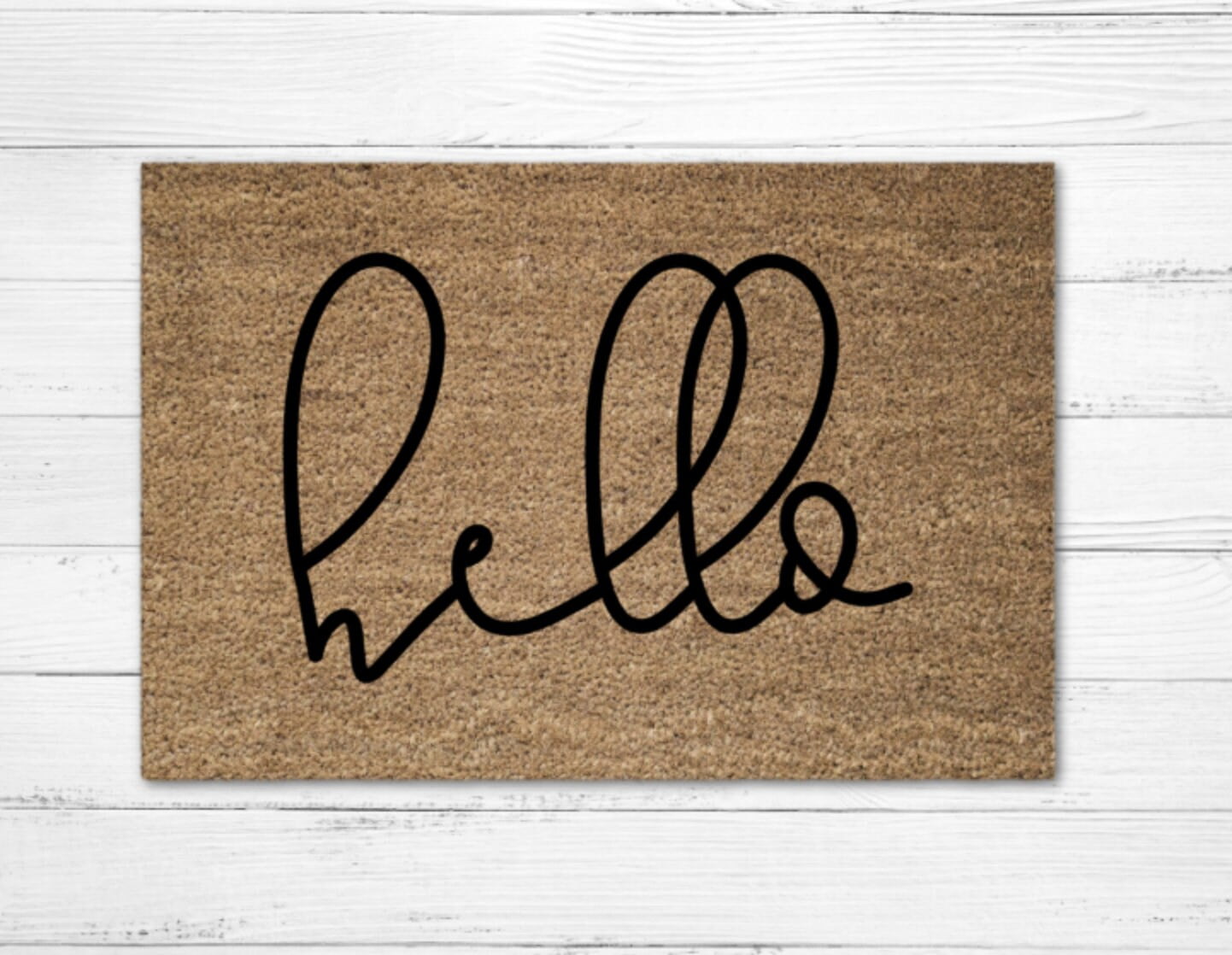 Hello Doormat Mat, Welcome Doormat, Door Mat, Welcome Mat, Doormat ...