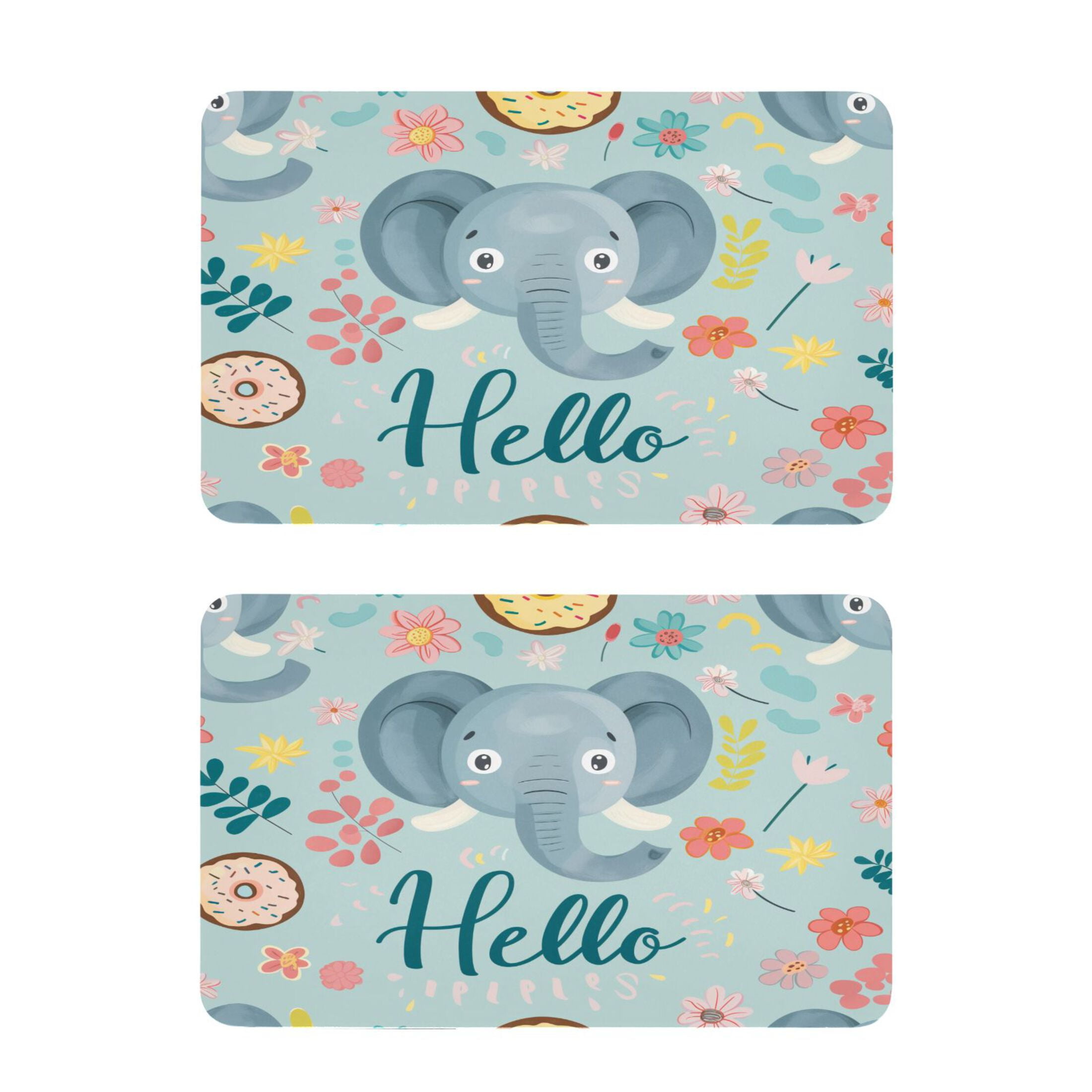 Hello Elephants Face Strong Fridge Magnets Refrigerator Magnets Sticker ...