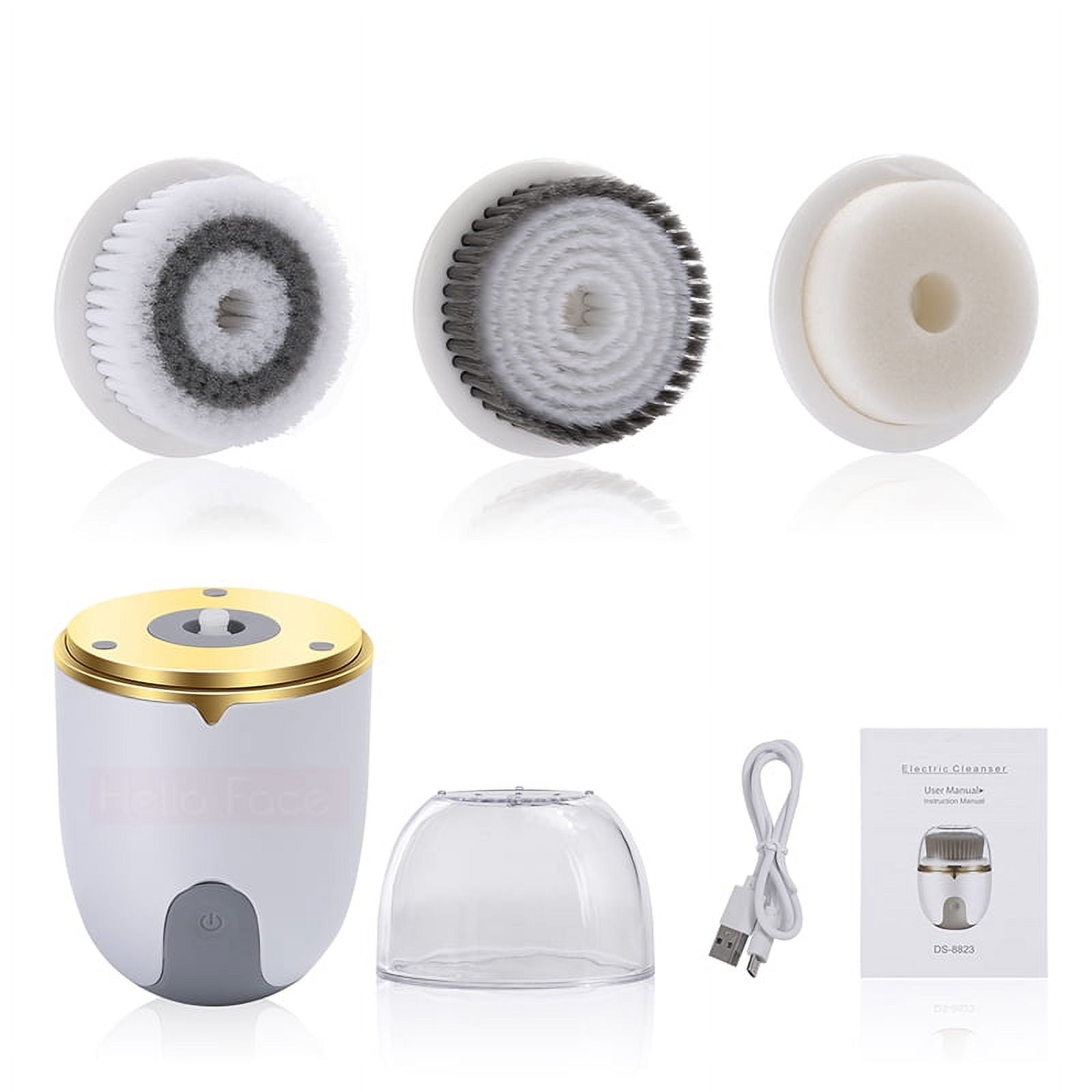 Hello Face ultrasonic Facial Cleanser Brush Electric Cleansing Face ...
