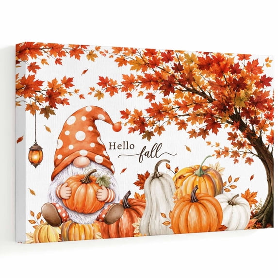 Hello Fall Canvas Wall Art 16