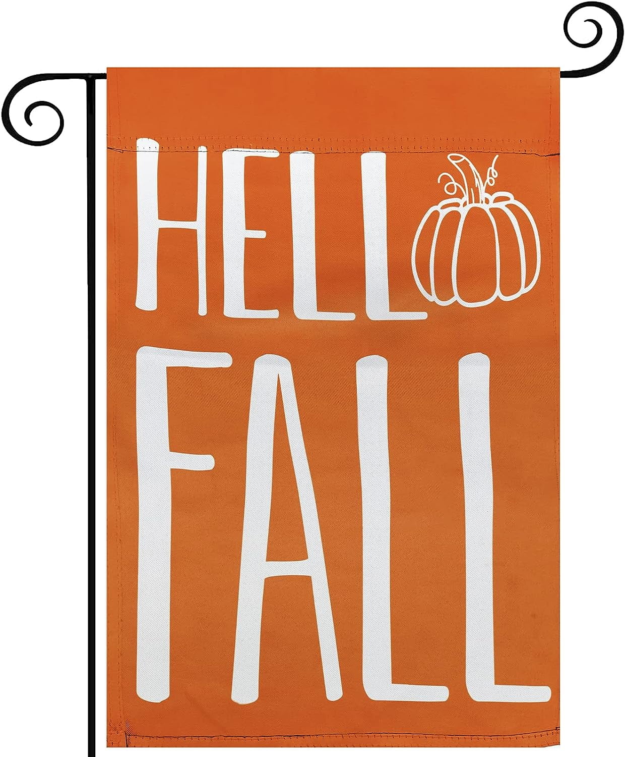Hello Fall Garden Flag, ESTTOP 12.5x18 Inch Vertical Double Sided ...