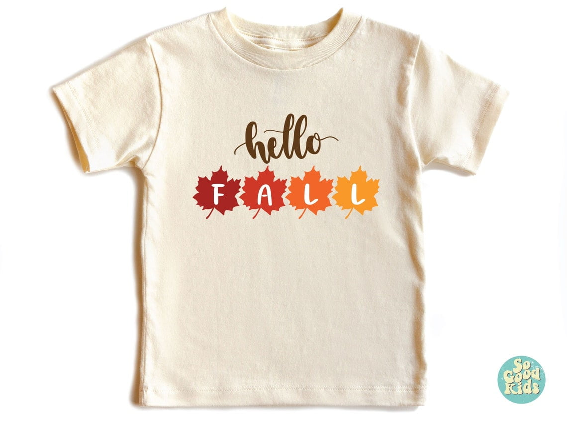 Hello Fall Shirt, Thanksgiving, Hello Pumpkin T-Shirt, Fall Vibes ...