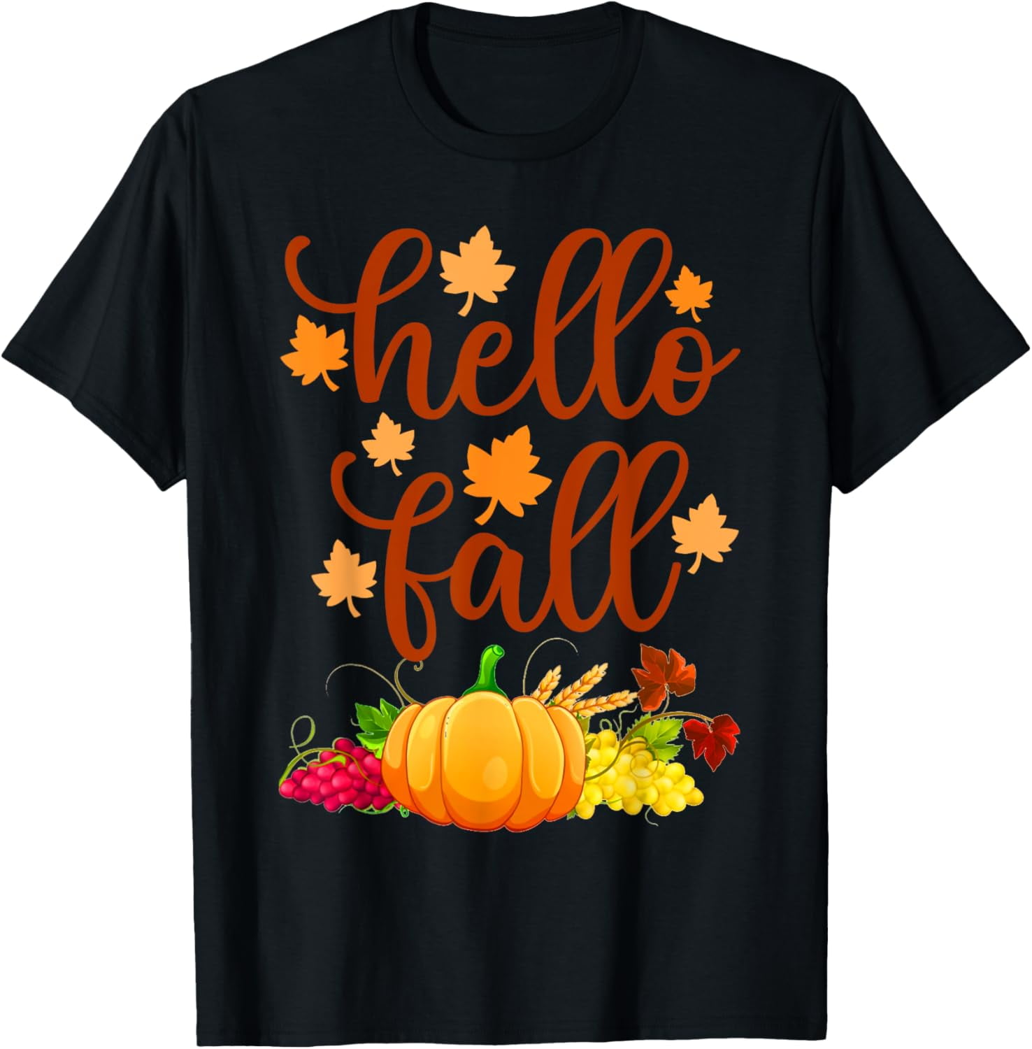 Hello Fall, autumn colors leaves, Pumpkins and fall vibes Funny ...