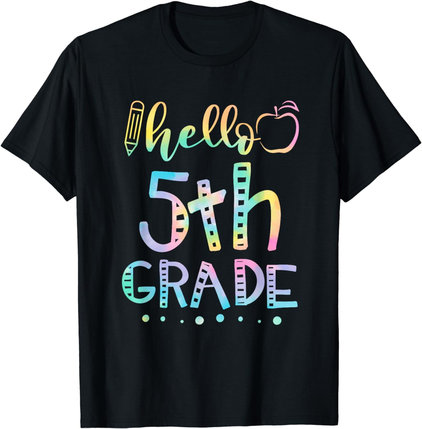 Hello Fifth Grade 5th Grade Back to School Teacher Kids T-Shirt ...