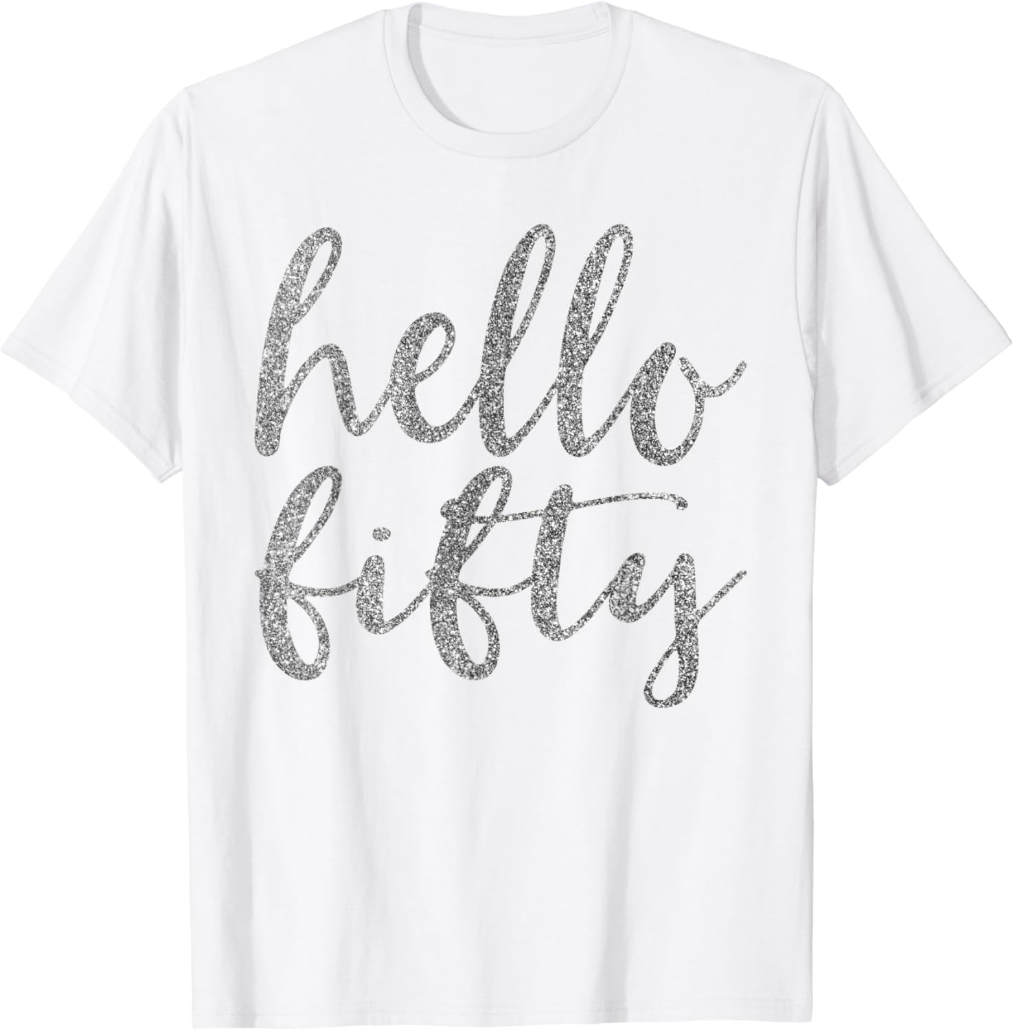 Hello Fifty 50th Birthday Squad 50 Year Old T Shirt Women - Walmart.com