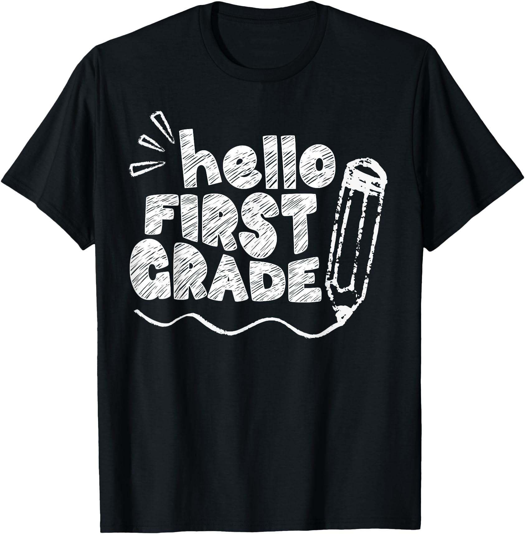 Hello First Grade Team 1St Grade Back To School Teacher T-Shirt ...