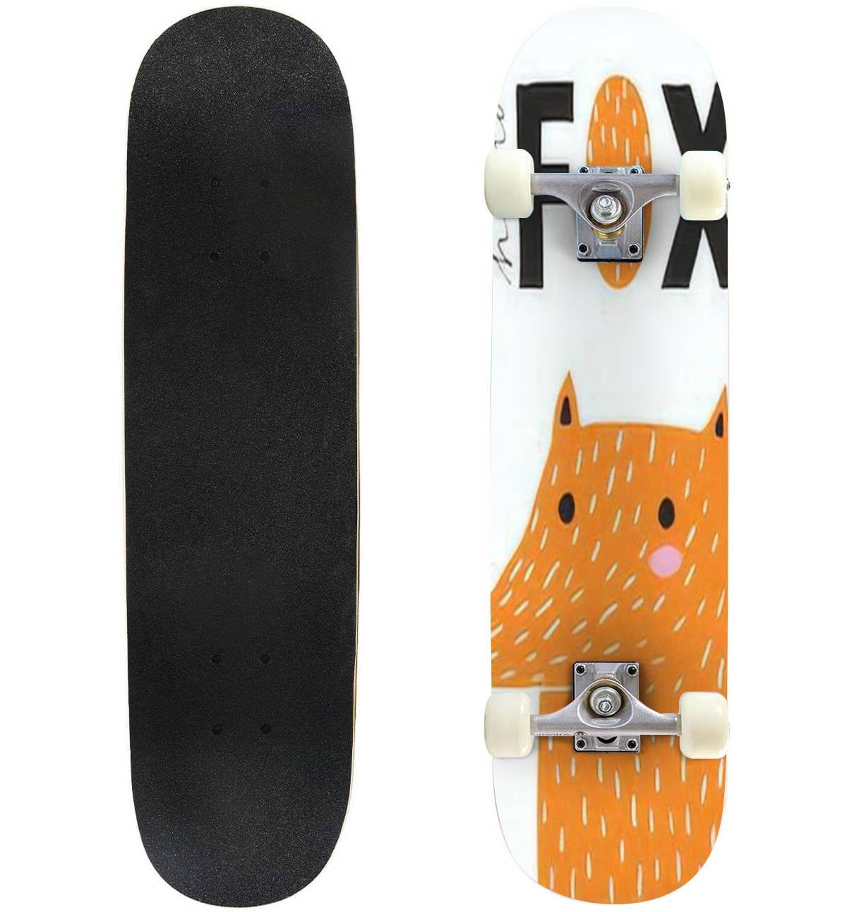 Hello Fox Cute Nursery Vector Illustration with Funny Little Fox ...