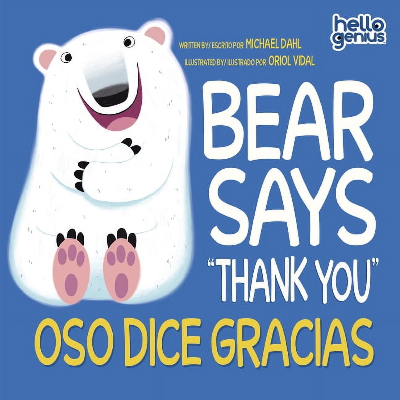 Hello Genius: Bear Says Thank You/Oso Dice Gracias (Board Book ...