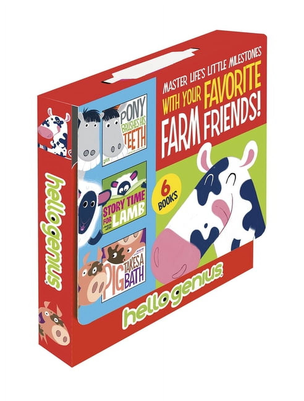 Hello Genius Hello Genius Favorite Farm Friends Box, (Paperback ...
