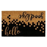 Hello/Goodbye Doormat - Walmart.com