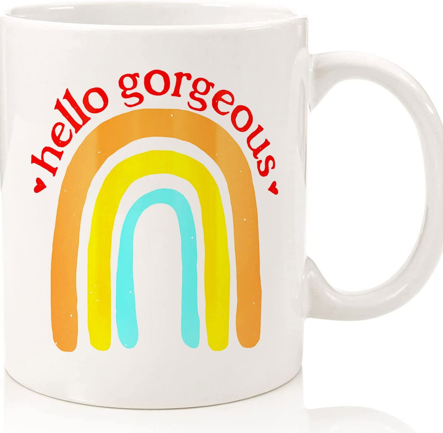 Hello Gorgeous Mug, Motivational Mug, Inspirational Mug, Uplifting ...