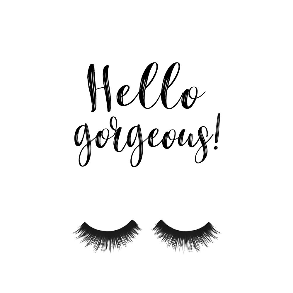 Hello Gorgeous Poster Print - and Seb Sisi - Walmart.com