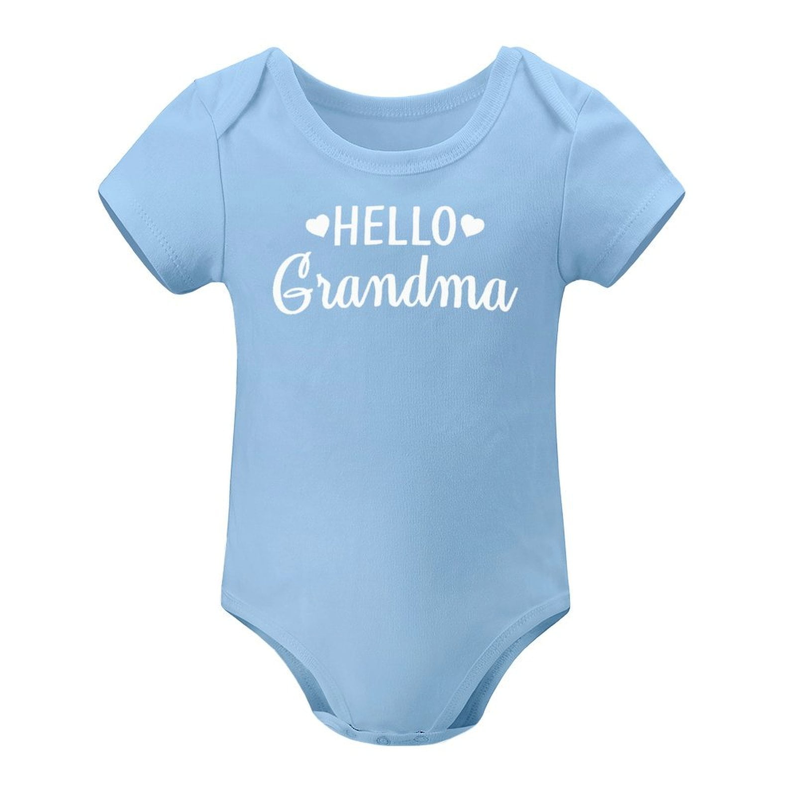 Hello Grandma - Baby Clothes - Funny Newborn Bodysuit Outfits for Boys ...