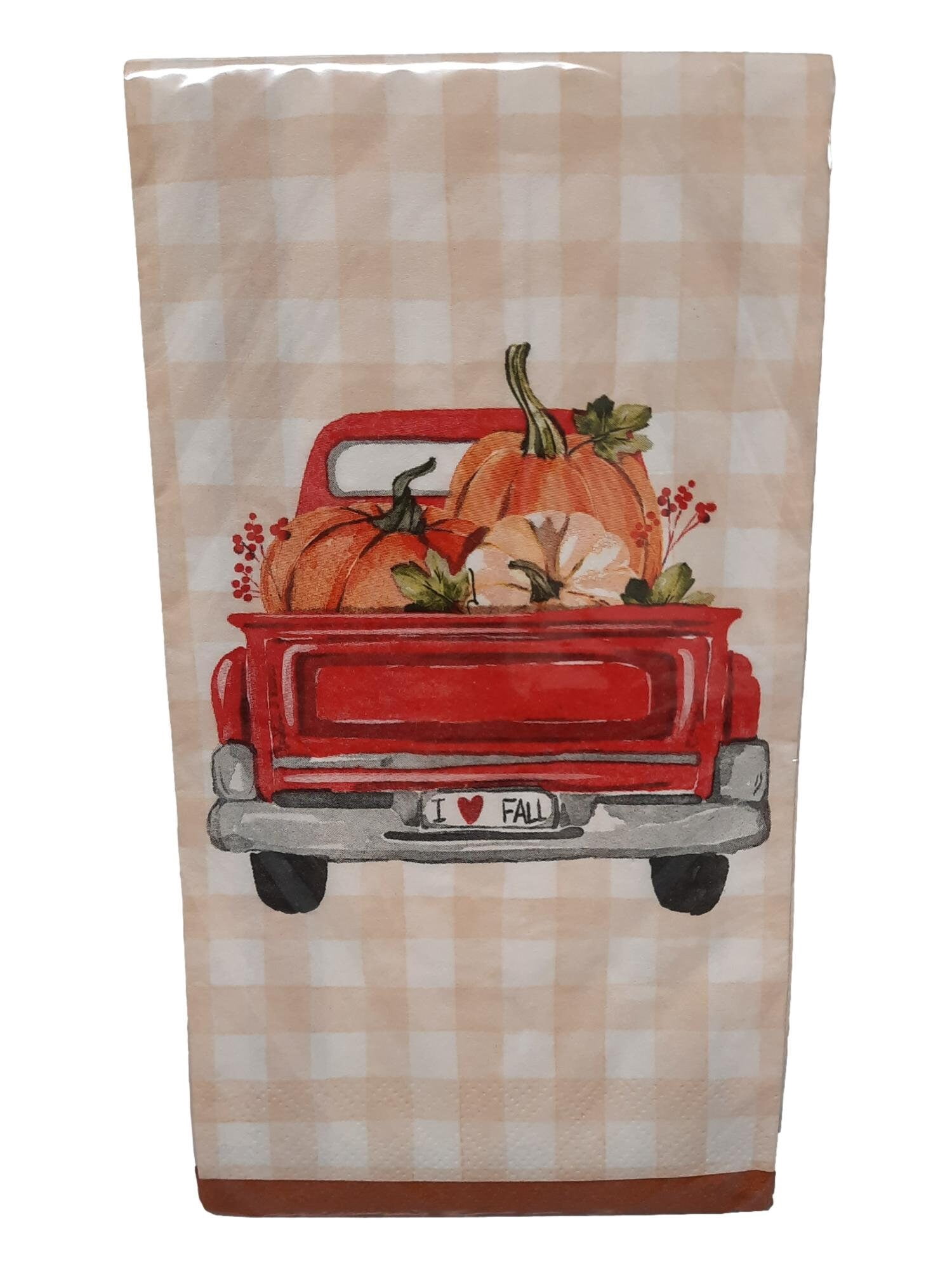 Hello Harvest Guest Napkins 16 Ct 3 Ply Thanksgiving Fall Autumn Party ...