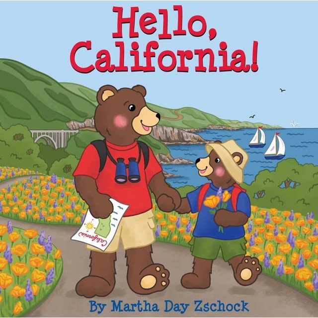 Hello Hello, California!, (Board Book) - Walmart.com