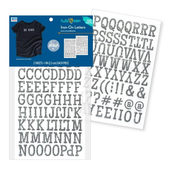 Iron-on Letters for Clothing