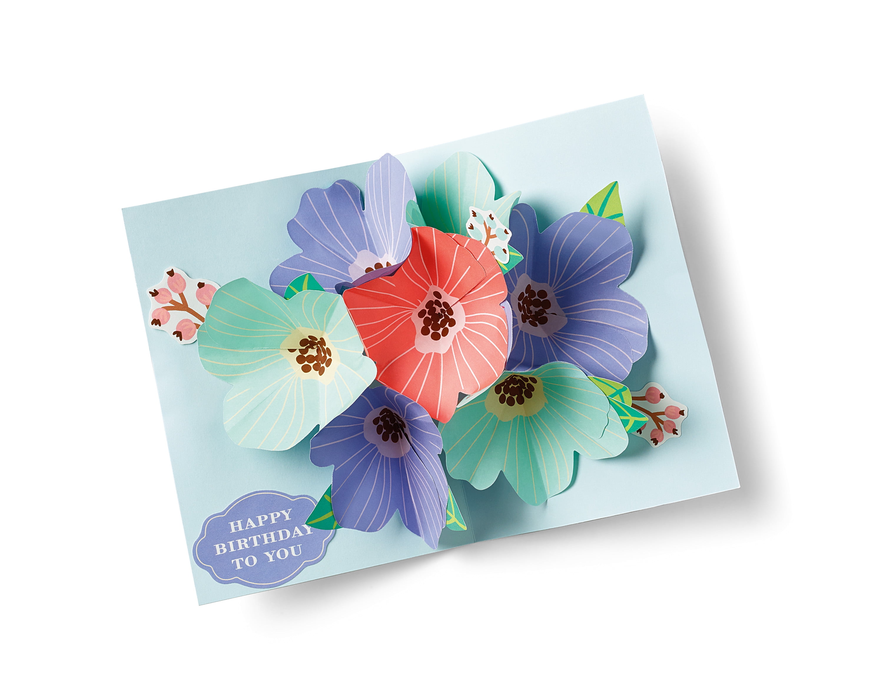 Hello Hobby Anemone Pop-up Card Kit, 46 Pieces - Walmart.com