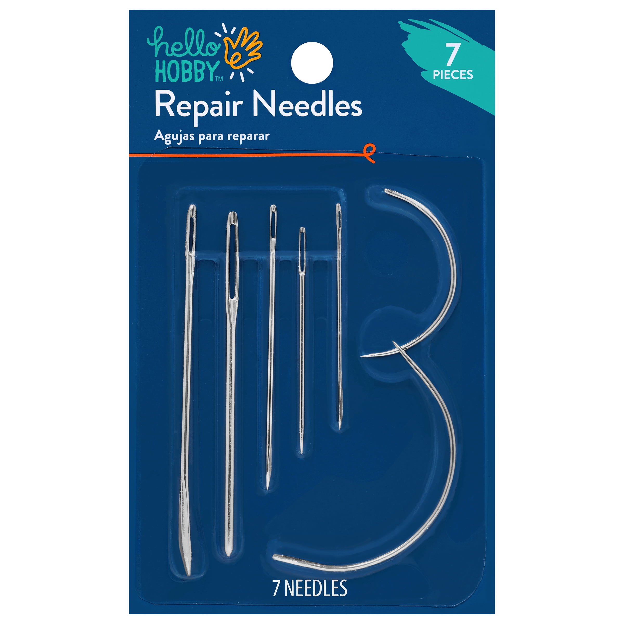 Hello Hobby Repair Needles, Assorted, 7 count - Walmart.com