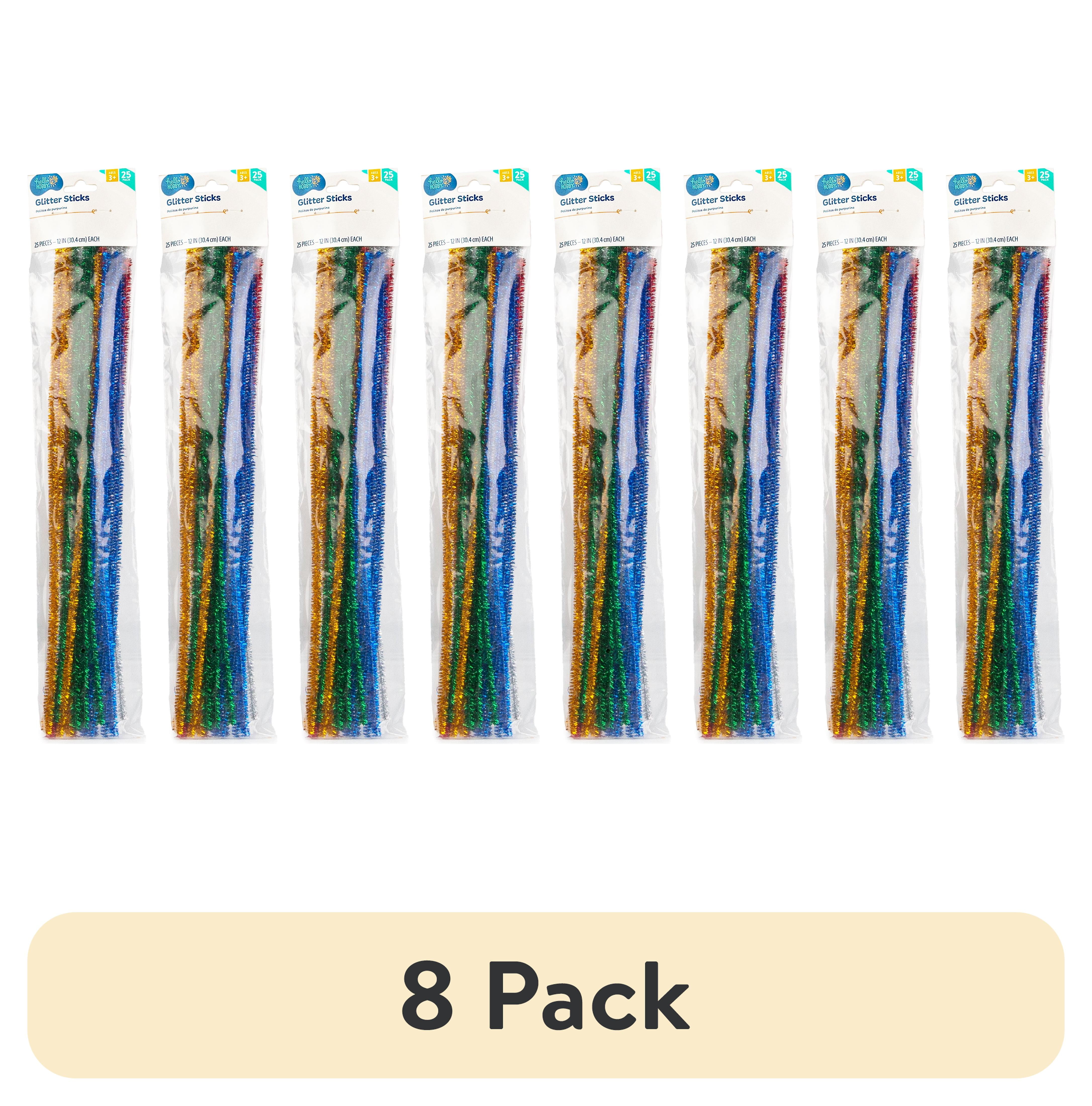 (8 pack) Hello Hobby Glitter Sticks - Walmart.com