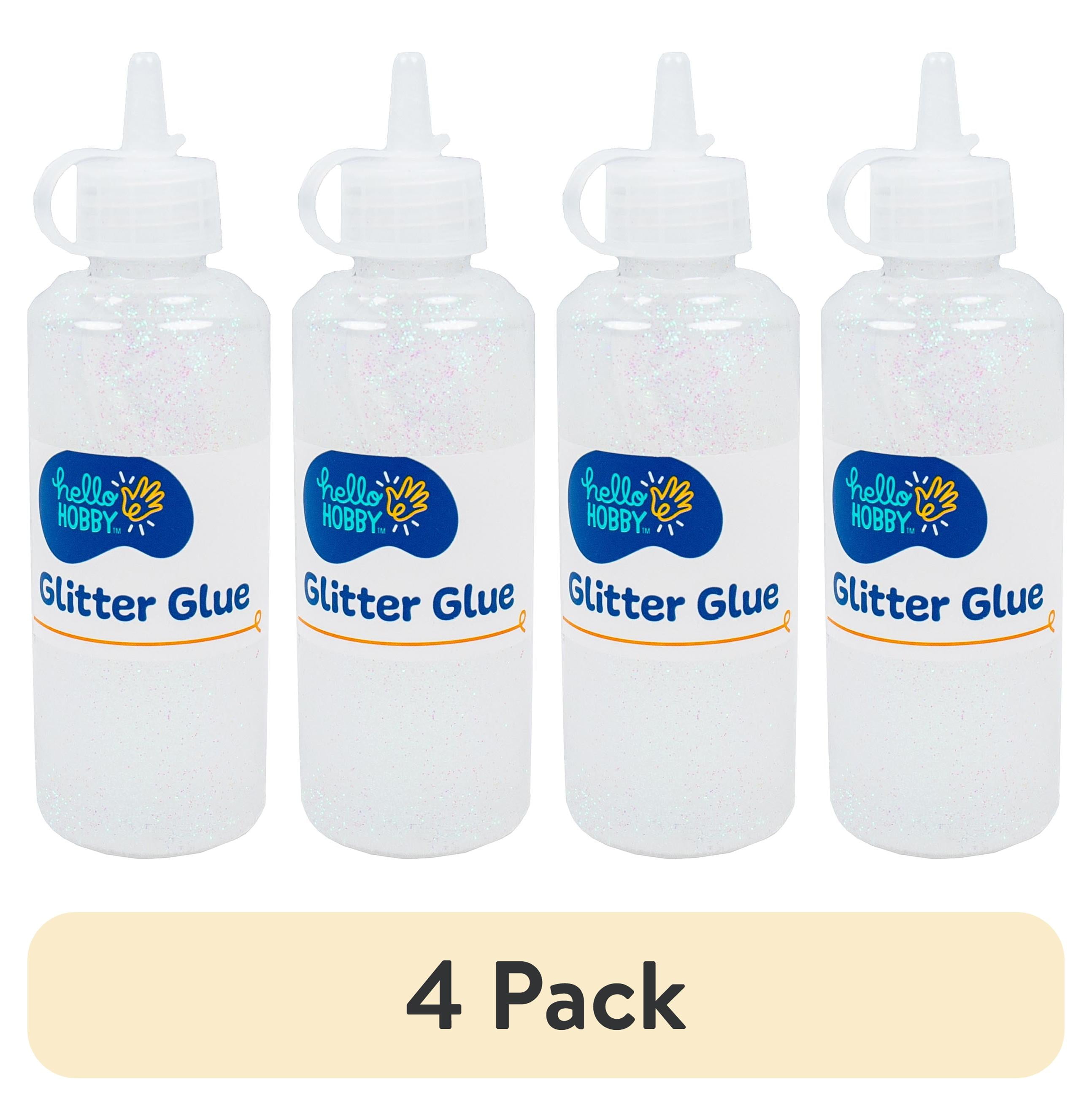 (4 pack) Hello Hobby Iridescent Glitter Glue, 2.9 oz., Boys and Girls, Child, Ages 6+ - Walmart.com