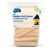 Hello Hobby Wooden Craft Sticks 50 Pack 4.5 Inch Long for Creative ...
