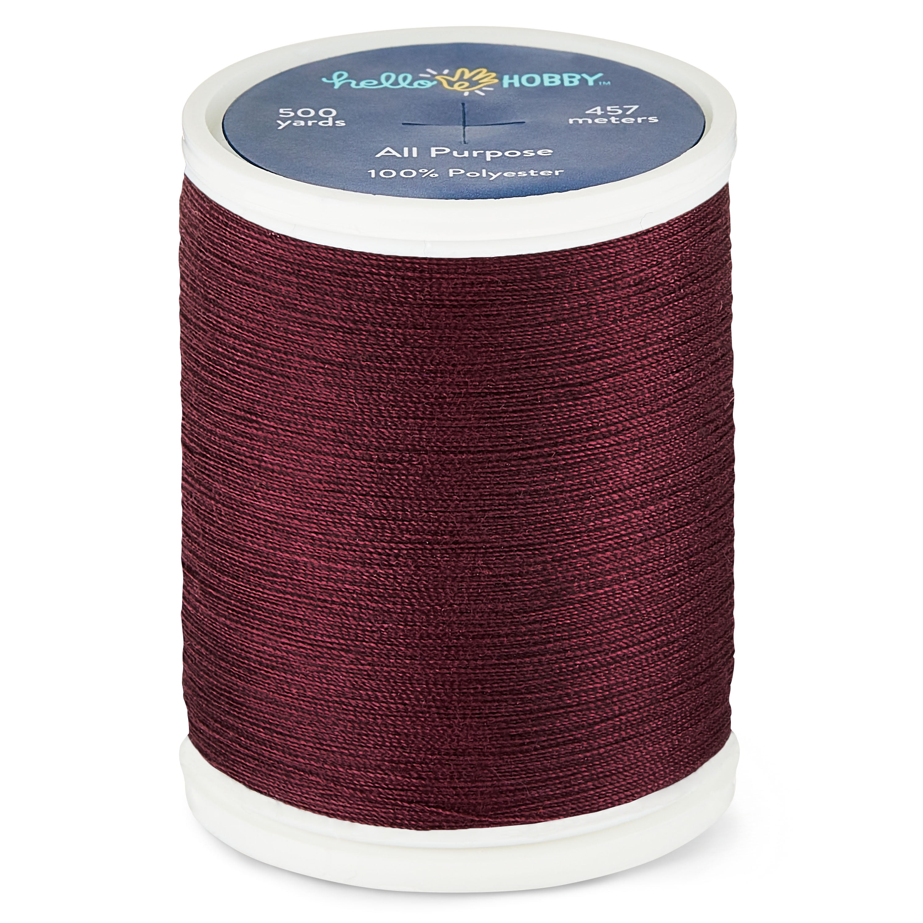 Hello Hobby Port Red All Purpose Thread AP500 - Walmart.com