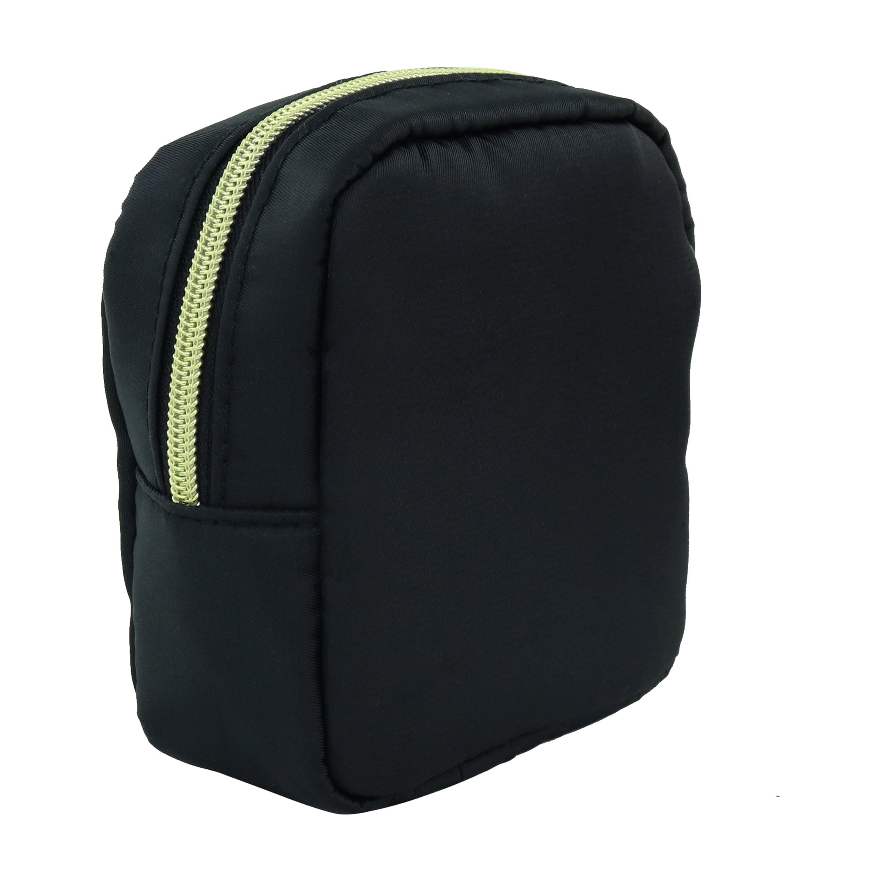 Hello Hobby Small Zippered Craft Storage Bag Black Stylish with Gold ...