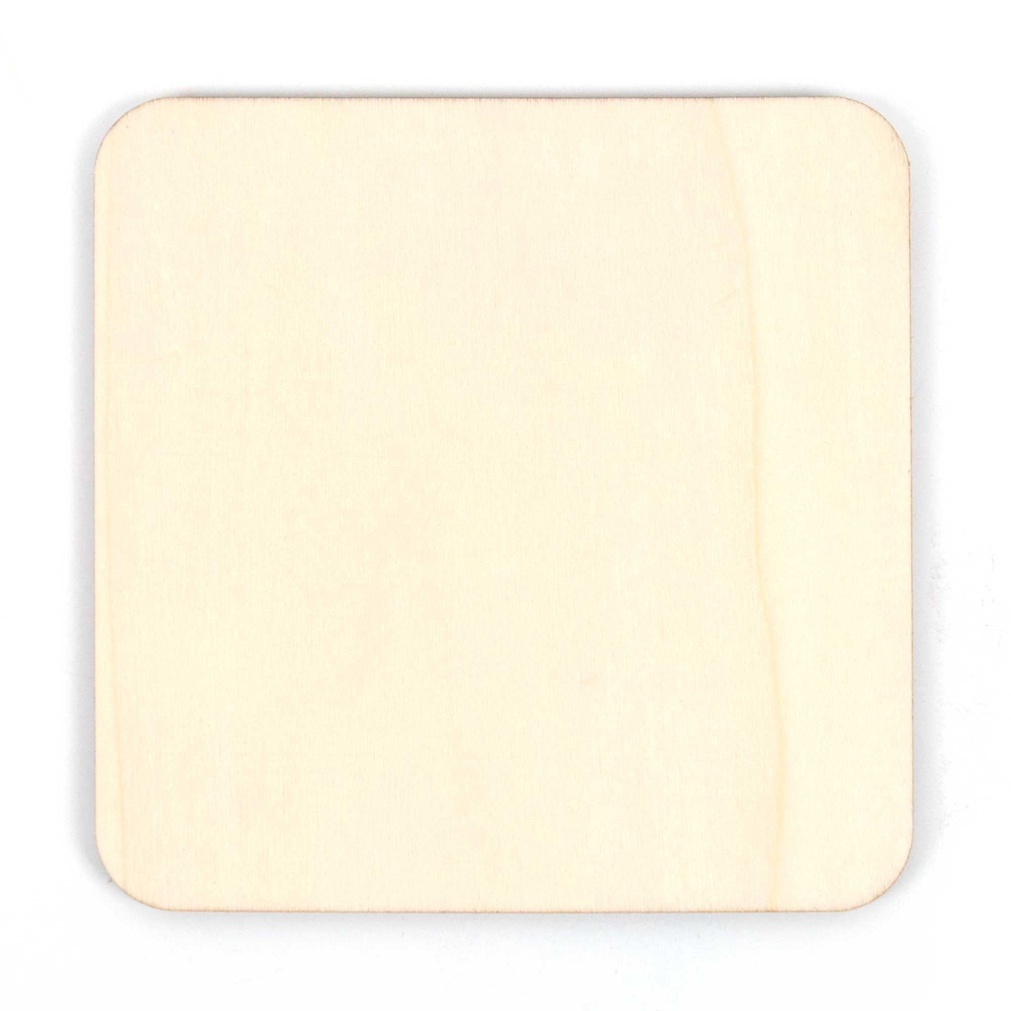 Hello Hobby Square Wood Shape, 0.09 lbs - Walmart.com