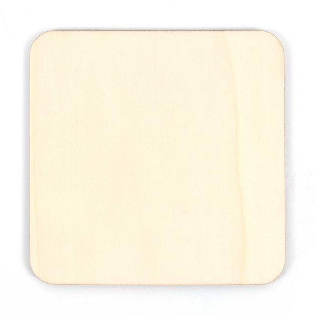 Hello Hobby Square Wood Shape, 0.09 lbs - Walmart.com