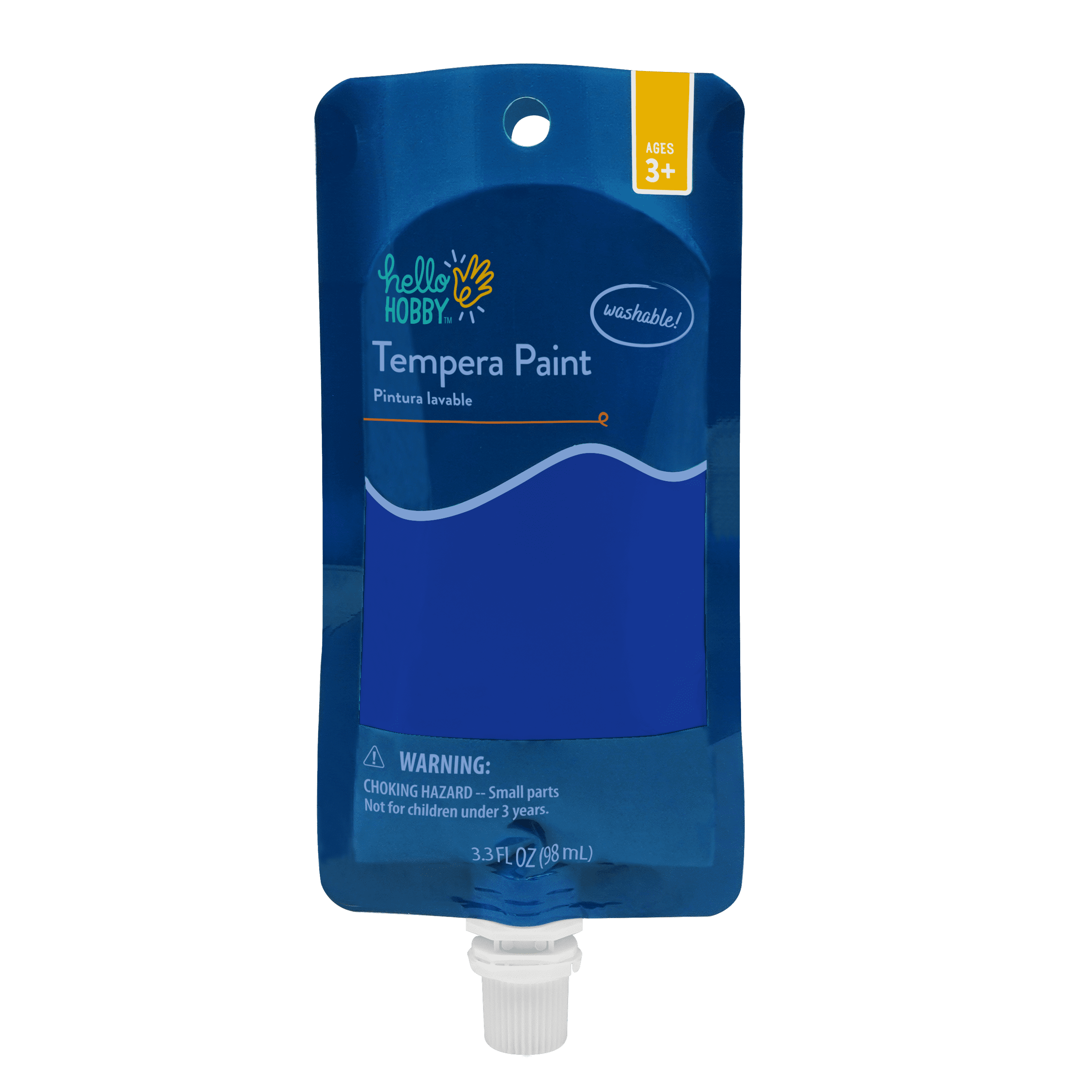 Hello Hobby Tempera Paint, Blue - Walmart.com