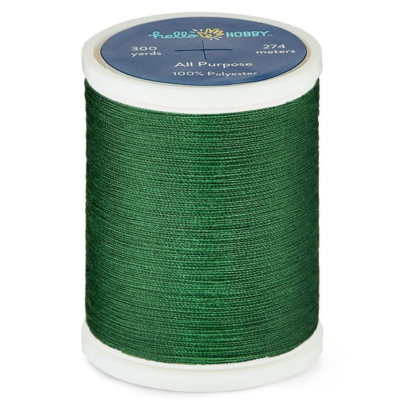 Hello Hobby Torino Pepper Red 100% Polyester All Purpose Thread, 300 ...