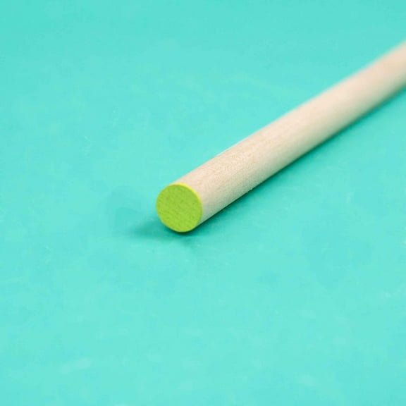 Hello Hobby Wooden Craft Sticks 50 Pack 4.5 Inch Long for Creative ...