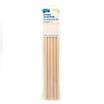 50Pcs Wooden Dowel Rods Unfinished Wood Dowels, Solid, Sanded - Walmart.com