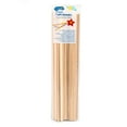 Hello Hobby Wooden Craft Dowels, 40 Pieces - Walmart Business Supplies