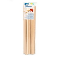 Hello Hobby Mini Wood Craft Sticks with Resealable Bag, 150-Pack ...