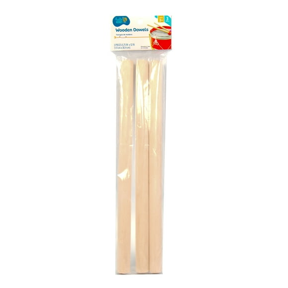 Arts Crafts & Sewing Wooden Sticks and Dowels for Creative Projects