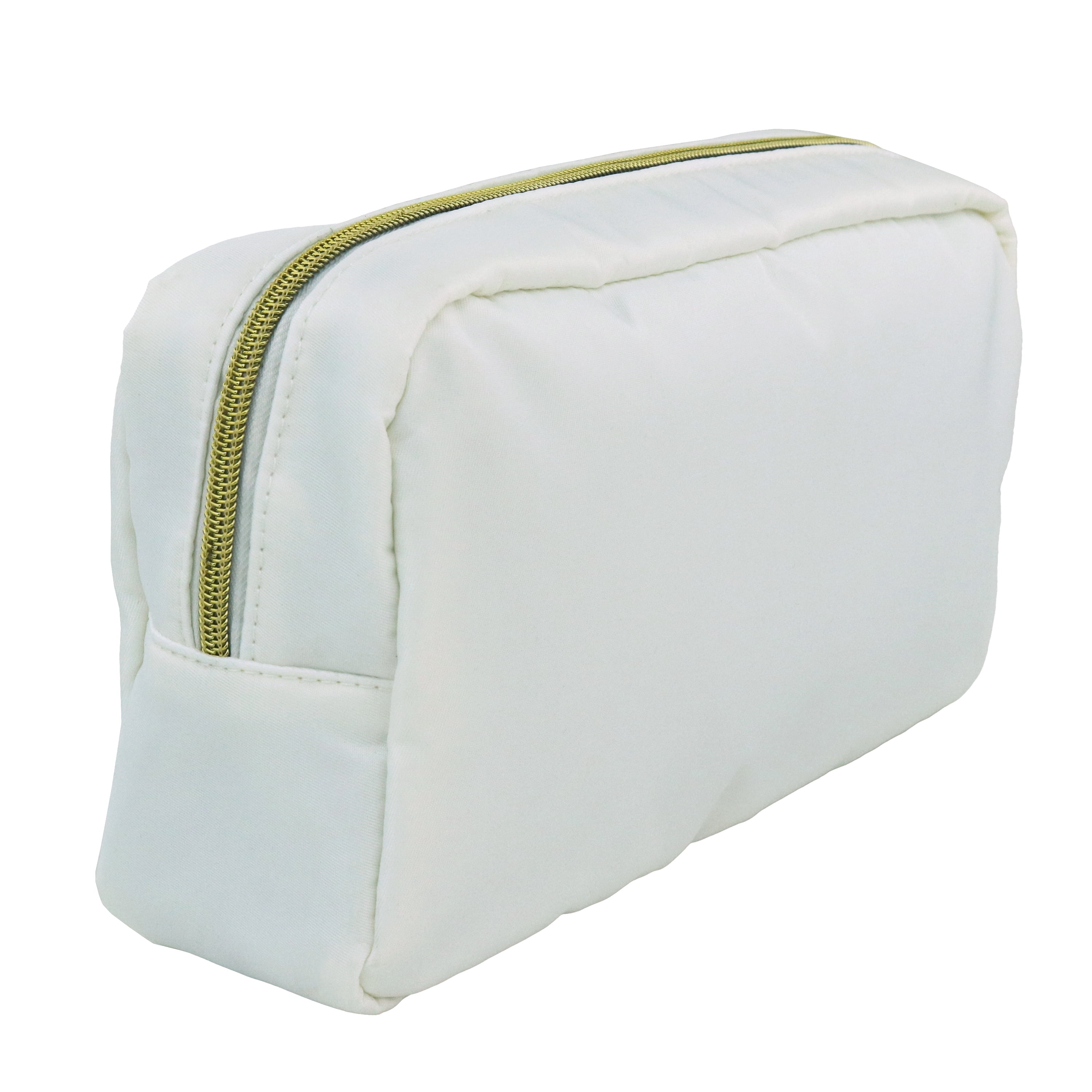 Hello Hobby Zippered Customizable Nylon Storage Bag, Medium, White ...