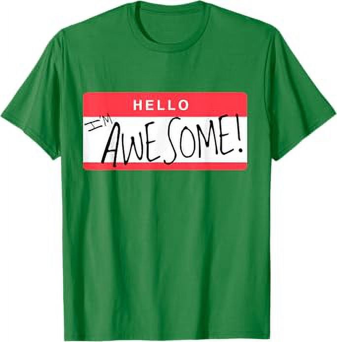 Hello I'm Awesome Name Tag - Walmart.com