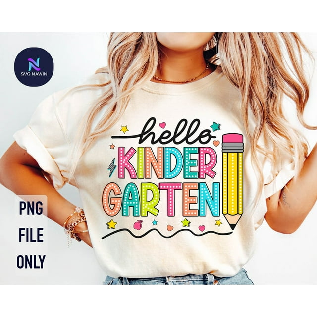 Hello Kindergarten , Kindergarten , 1st Day of School, Back To School ...