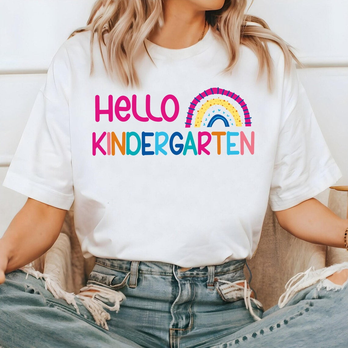 Hello Kindergarten Shirt, Kindergarten Student Shirt, First Day of ...